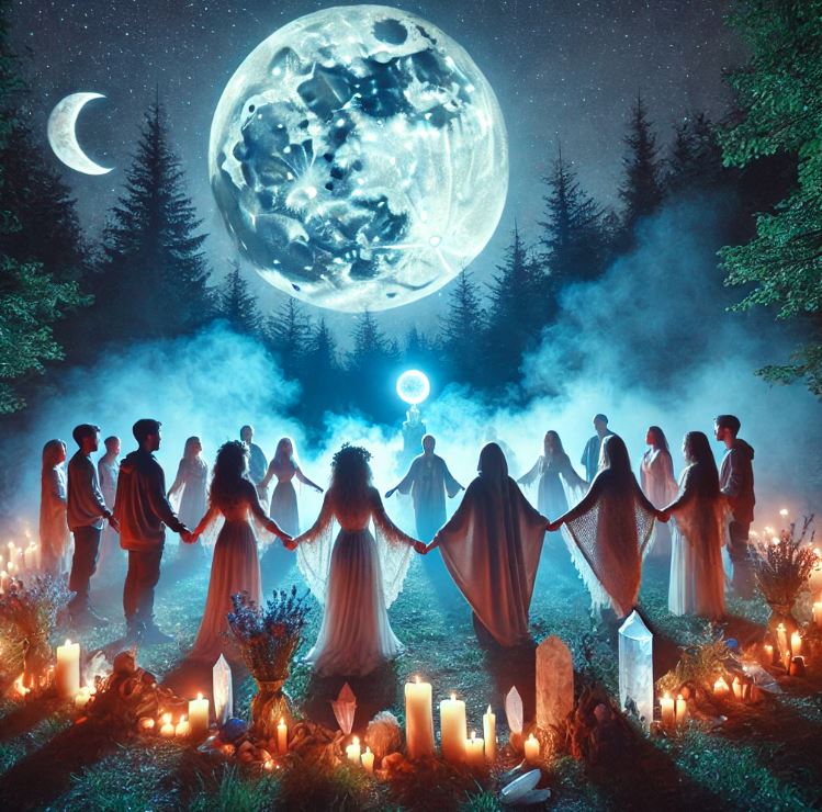 Esbats – Vier de Volle Maan en haar Magie- Astroangels.nl